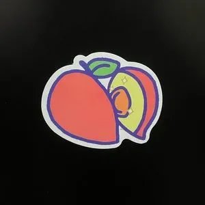 Accessories | Peach Sticker | Poshmark